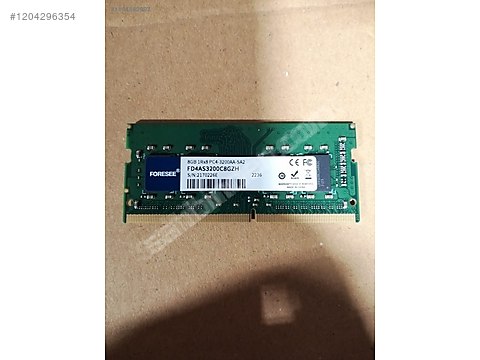 8 GB FORESEE LEXAR DDR4 3200 SODIMM SÜPER FİYATA - İlan ve alışverişte ilk adres sahibinden.com ...