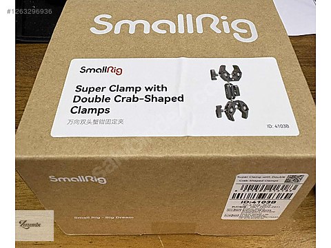 SmallRig SmallRig 4103 Double Crab-Shaped Clamp X199Y sahibinden.comda ...
