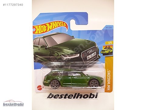 AUDI RS6 AVANT GREEN HOTWHEELS bestelhobi - Diecast Model Araba ...
