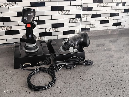 Thrustmaster Hotas Cougar Joystick + Throttle - Kablolu Thrustmaster ...