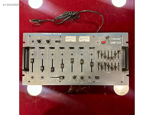 CITRONIC SM750 Stereo Mixer DJ / Kafe / Bar Uygun sahibinden.comda ...
