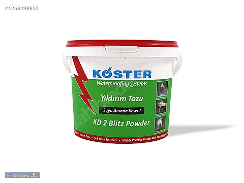 KÖSTER YILDIRIM TOZU 5(KG) **GROS ÇATI İZOLASYON**BURSA - Yalıtım ...