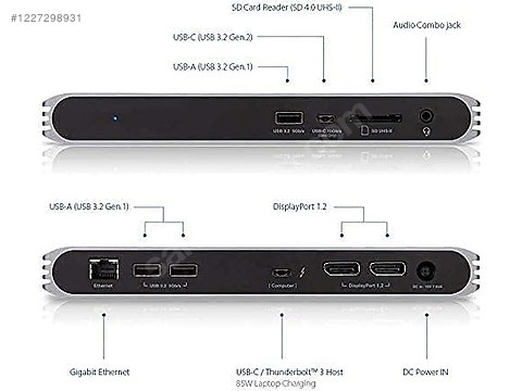 CalDigit USB-C Pro Dock thunderbolt - Laptop Docking İstasyonları ...