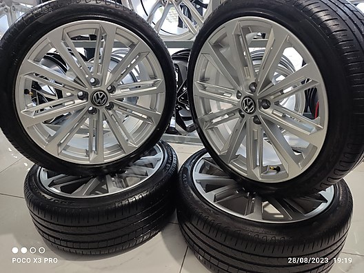 SIFIR! 19 İNÇ PASSAT B6 B7 B8 VERONA R-LİNE JANT LASTİK TAKIMI - En ...