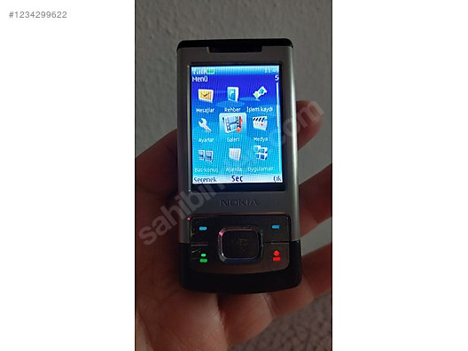 Nokia / 6500 Slide / NOKİA 6500s-1 FULL ORJİNAL EFSANE TELEFON sahibinden.comda - 1234299622