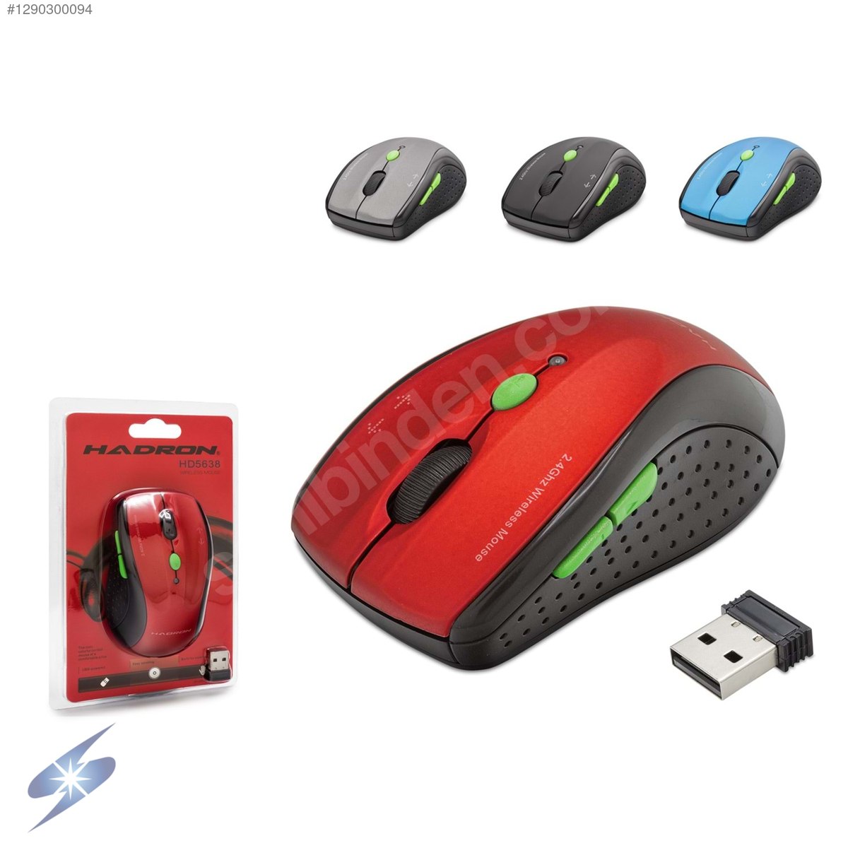 Hadron 2.4 GHz Kablosuz Fare Wireless Optik Mouse - 1600 DPI - Hadron ...