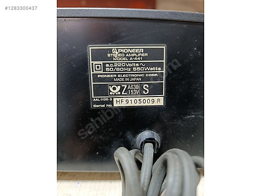 Pioneer Power Amfi - pioneer A441 anfi - 1283300437