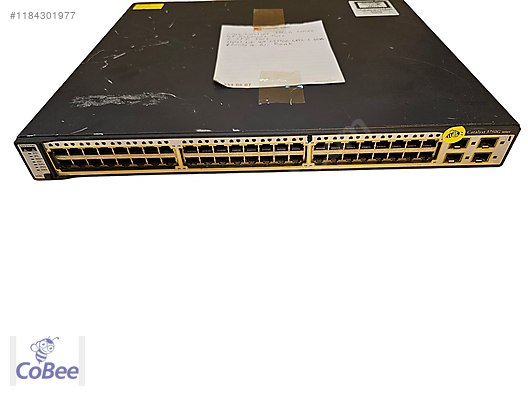 Cisco 3750g 48 PORT + 4 SFP PORT GİGABİT YÖNETİLEBİLİR Swich - Switch ...