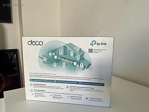 TP-Link Deco X50 AX3000 Wi-Fi 6 Mesh Sistem. sahibinden.comda - 1322302074