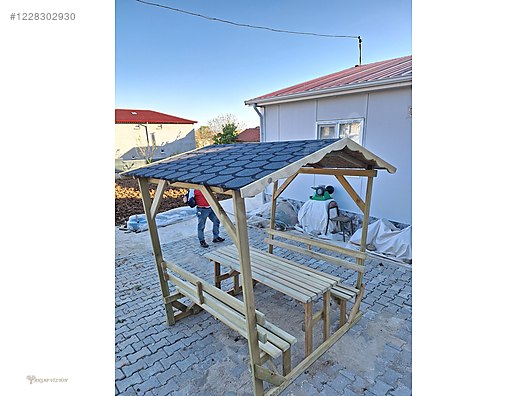 Ahşap Çardak & Kameriye & Bahçe Mobilya Modelleri - 1228302930