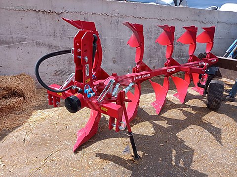 Alpler 12numara 5li dönerli pulluk 100 lük şase kaynaklı model ...