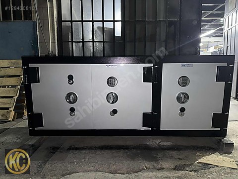 2METRE 3KAPILI TEZGAH ALTI PİKLİ TUZAKLI ÇELİK PARA KASASI at ...