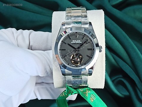 Rolex / ROLEX LABEL NOIR TOURBILLON 40mm KUTU TAM SET sahibinden.comda ...