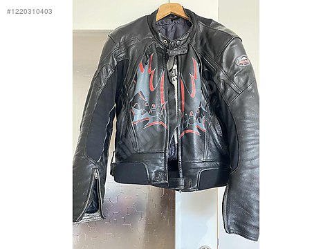 KUSHITANI marka Orjinal dana derisi tam korumalı iç astarlı mont ...