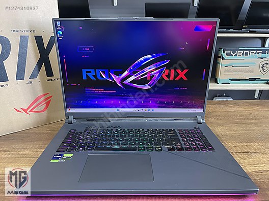 ASUS ROG STRİX İ9 13980HX 64GB RAM 4TB SSD RTX4070 2K 240HZ 18.4 - İlan ...