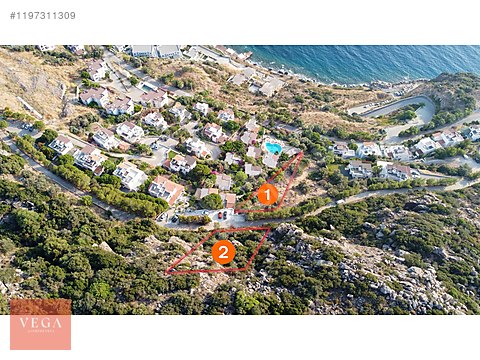 YALIKAVAK KIZILBURUN'DA SATILIK KONUT İMARLI 2 VİLLALIK ARSA - Satılık ...