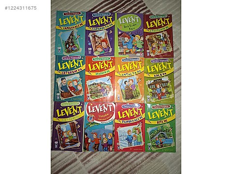 Levent serisi 12 kitap set - Macera Kitapları sahibinden.com'da ...