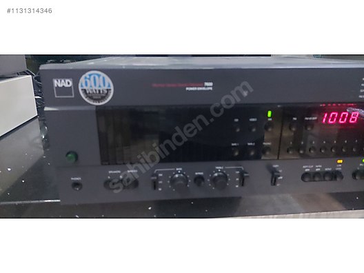 NAD Electronics Receiver Amfi - NAD 7600 MONster amfi 8ohm 2*150 watt ...