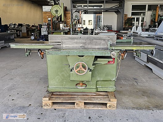 2. El Komple Planya Makinesi Mimfa 40 cm Orjinal kapalı Motor - Ahşap ...