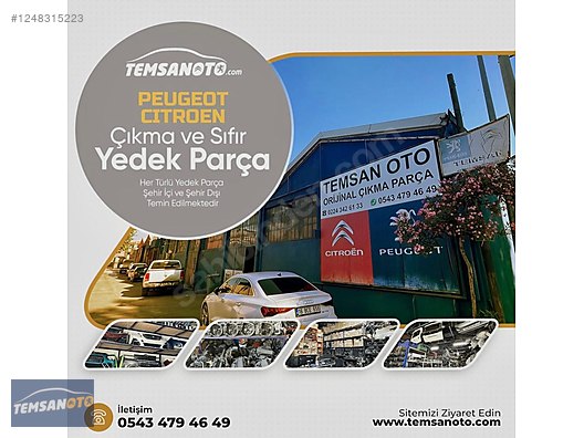 PEUGEOT 3008 P84E ÖN TAMPON ALT ÇITA MAKYAJLI 983682721T - İlan ve ...