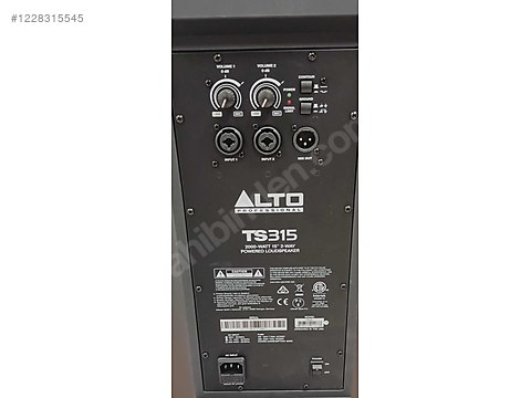 alto ts 315 aktif haporlör sahibinden.comda - 1228315545