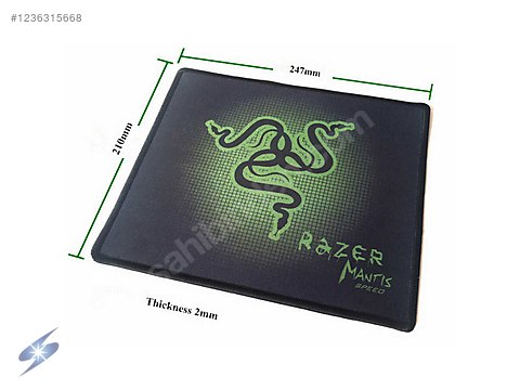 Razer Mantis Gaming 25*21 cm. Oyuncu Mousepad Kaymaz Mouse Pad ...