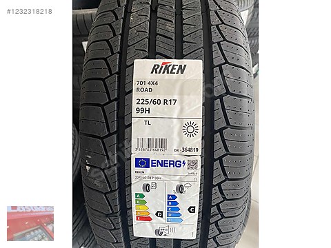225/60/17 99H RİKEN ROAD SUV 701 2025 ÜRETİM 5500 TL sahibinden.comda ...