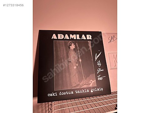Adamlar Tüm Grup İmzalı Plak - Müzik Plakları Alışverişte İlk Adres ...