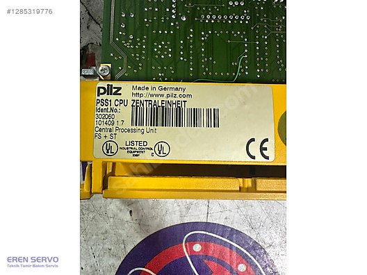 PILZ PSS1 CPU PLC - Pilz Programlayıcı - 1285319776