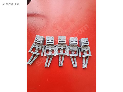 Minecraft skeleton/iskelet figür anahtarlık 5 adet sahibinden.comda ...