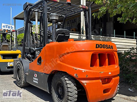 KİRALIK DOOSAN D50SC 5 TON 2010 TRİP 5,5M ASANSÖR DİZEL FORKLİFT ...