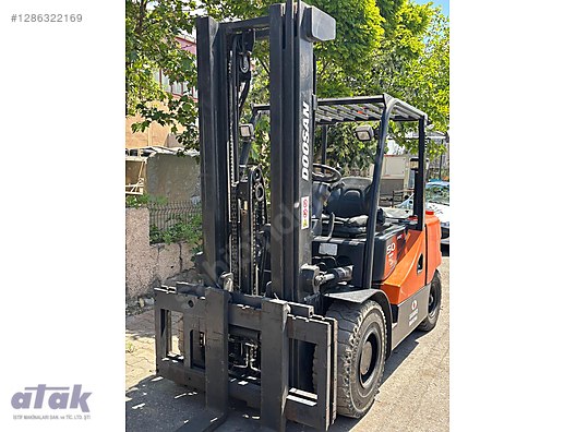 KİRALIK DOOSAN D50SC 5 TON 2010 TRİP 5,5M ASANSÖR DİZEL FORKLİFT ...