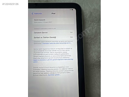İPad 6 nesil - Apple iPad mini 6 sahibinden.com'da - 1224323126