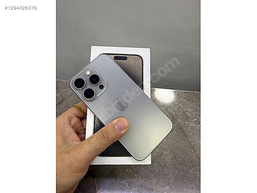 Apple / iPhone 15 Pro / İPHONE 15 PRO PİL 88 HATASSIZ GARANTİLİ SERİ ...