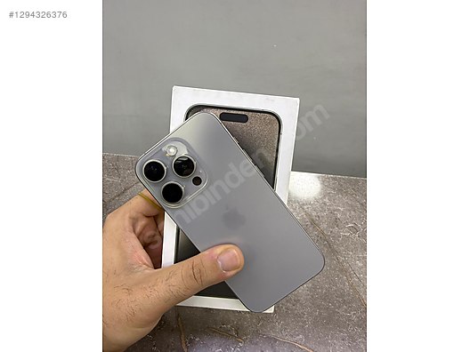 Apple / iPhone 15 Pro / İPHONE 15 PRO PİL 88 HATASSIZ GARANTİLİ SERİ ...