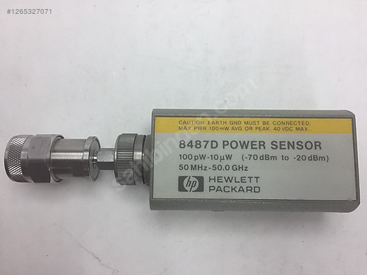 HP 8487D Power Sensor 50 GHz.-20 -70 dbm sahibinden.comda - 1265327071
