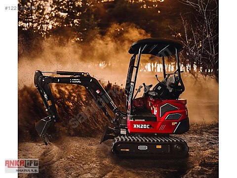 HİBOL XN20C LİGHT 1,7 TON PALETLİ KUBOTA MOTORLU MİNİ KAZICI ...