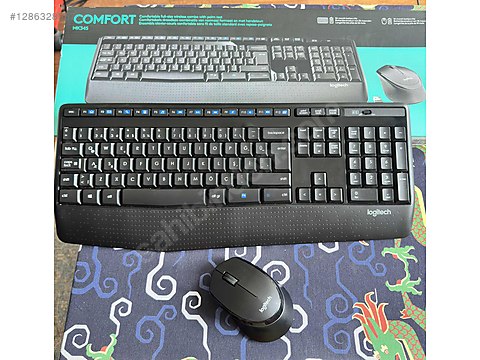 LOGITECH MK 345 SİYAH KABLOSUZ KLAVYE MOUSE SETİ sahibinden.comda ...