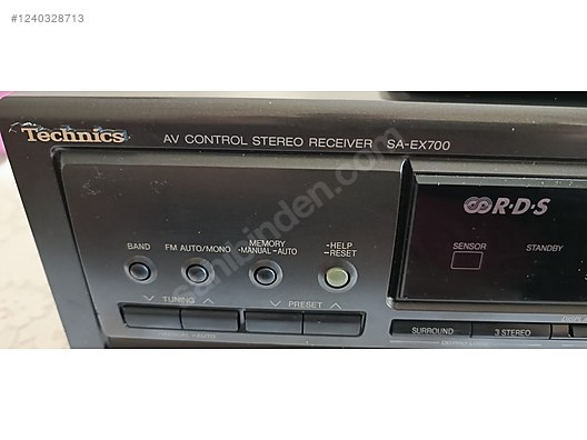 Technics Receiver Amfi - Technics SA-EX700 7+1 Stereo Receiver - 1240328713