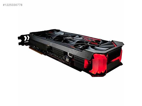 RX6700XT PowerColor Red devil 12gb 3 fanlı RGB aydınlatma kutulu ...