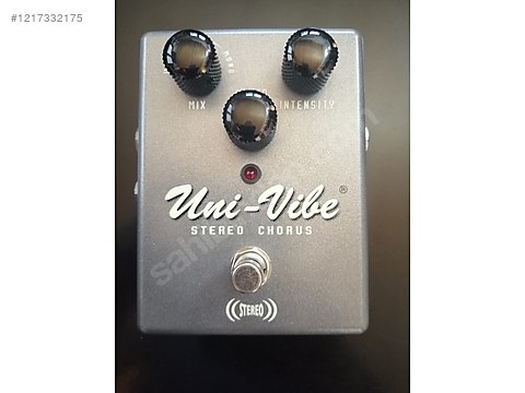 SON, TAKAS YOK.. Dunlop Univibe UV1SC Stereo Chorus - Efekt Pedalı ve Diğer Enstrüman Yan ...