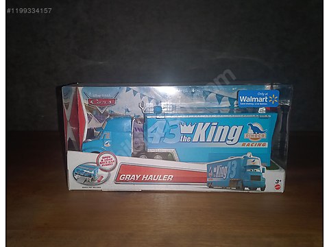 DISNEY PIXAR CARS DINOCO SEMI GRAY HAULER - Diecast Model Araba ...
