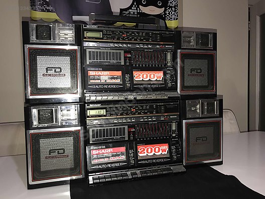SHARP WF 939-940 portatif teyip 1987 - İkinci El Sharp Müzik Seti & Teyp modelleri sahibinden ...
