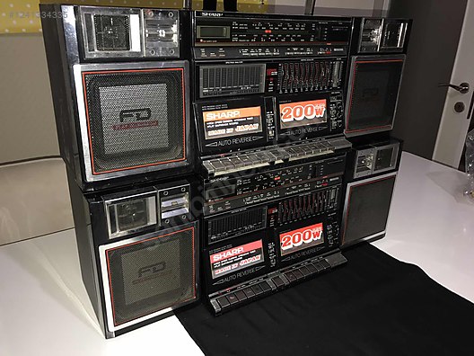 SHARP WF 939-940 portatif teyip 1987 - İkinci El Sharp Müzik Seti & Teyp modelleri sahibinden ...