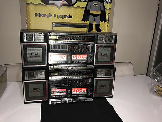 SHARP WF 939-940 portatif teyip 1987 - İkinci El Sharp Müzik Seti & Teyp modelleri sahibinden ...