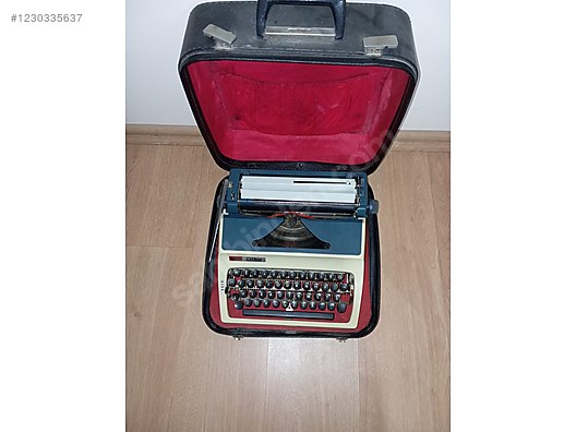 40 yıllık Erika marka antika çantalı daktilo. - Daktilo Çeşitleri ...