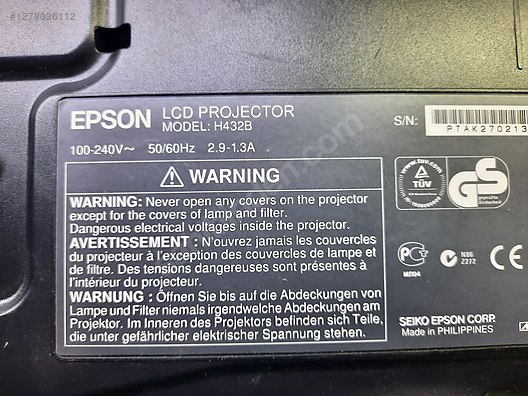 Epson / EPSON EB-X02 PROJEKSİYON sahibinden.comda - 1278336112