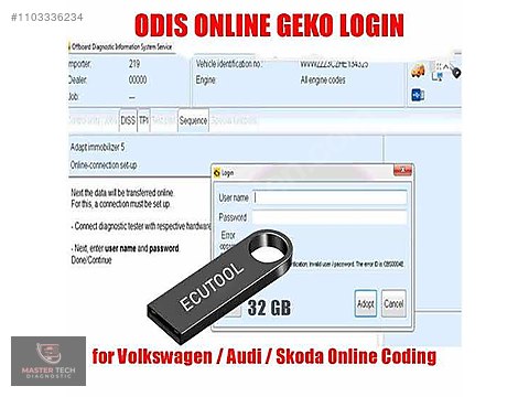 Odis online uzakdan kodlama Odis Account Login Vw/Audi/Seat on ...