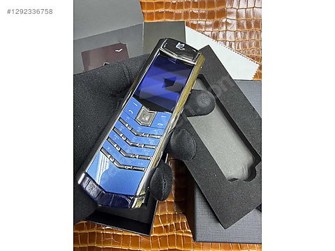 Vertu / Signature / VERTU SIGNATURE ÇELİK MAVİ AAA CLASS PIREMIUM ...