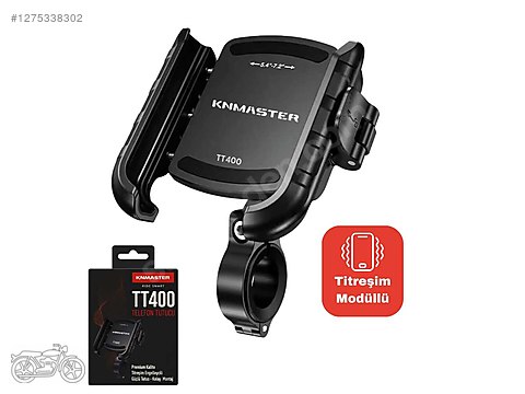 Görünüm / KNMASTER TT-400 Titreşim Önleyicili Motosiklet Telefon Tutucu ...